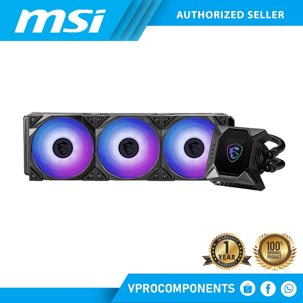 MSI MPG CORELIQUID K360 AIO Liquid CPU Cooler for Intel and AMD | Shopee Philippines