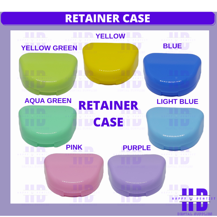 Retainer Case Assorted Colors (7 colors available), sold per piece ...