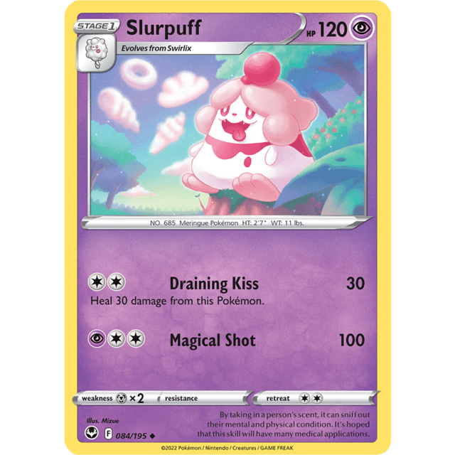 Swirlix & Slurpuff Pokemon Cards TCG ( 6th Gen Pokemon) | Shopee ...