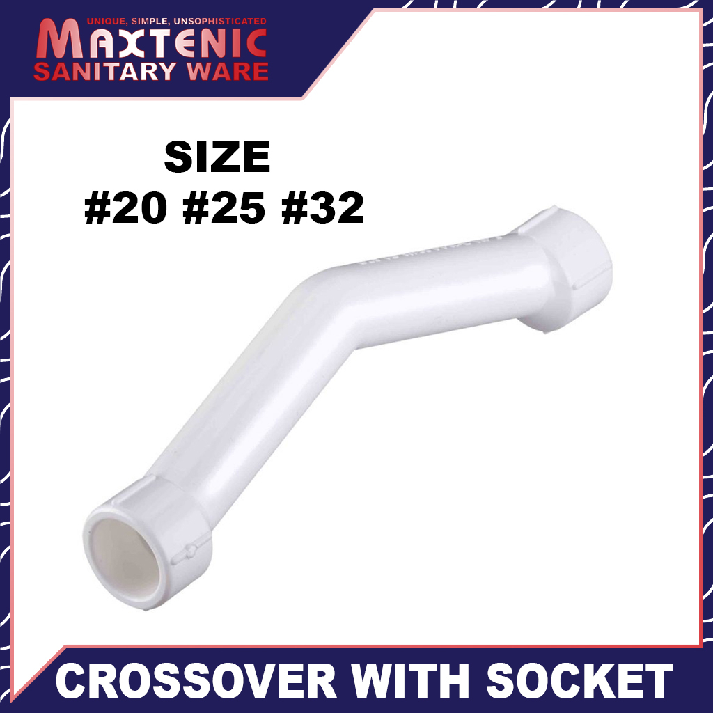 PPR SUPREME/FITTINGS/CROSSOVER WITH SOCKET #20" #25" #32 | Shopee ...