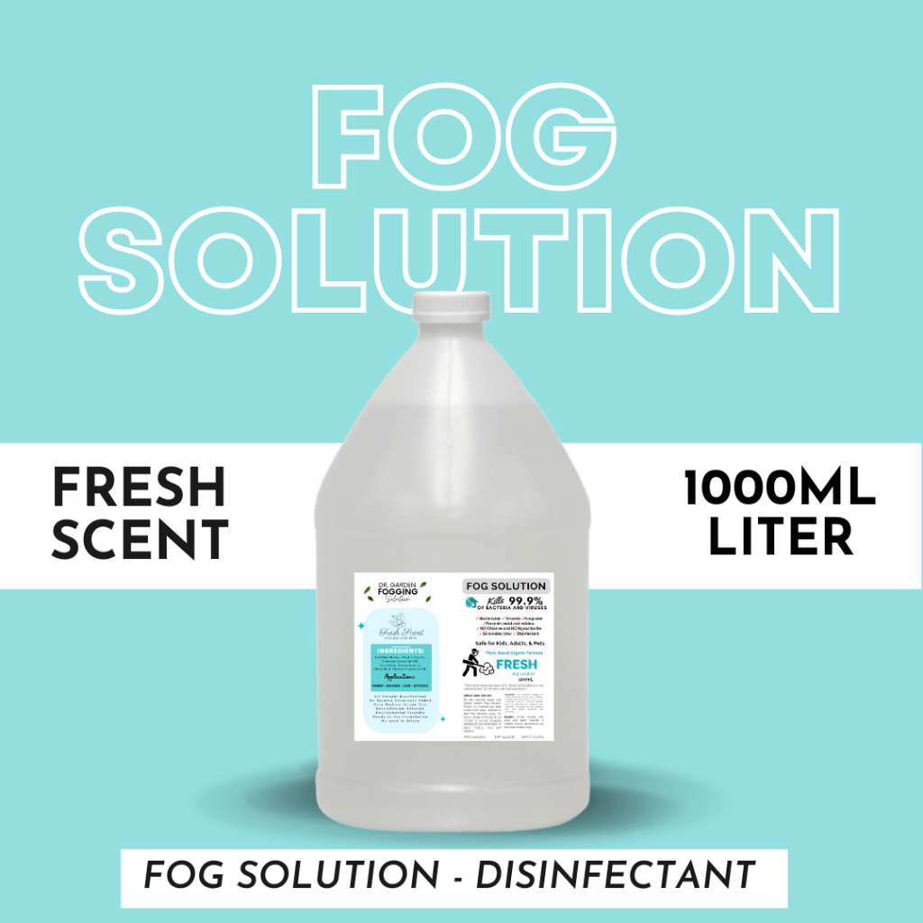 Dr. Garden FOG SOLUTION FRESH Bac to Zero Disinfectant up to 99.9% ...