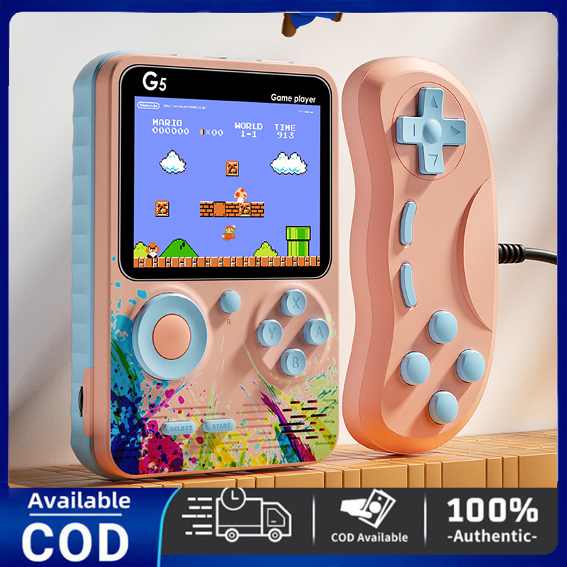 G5 500 Games In 1 Rechargeable Handheld Mini Classic Video Gameboy ...