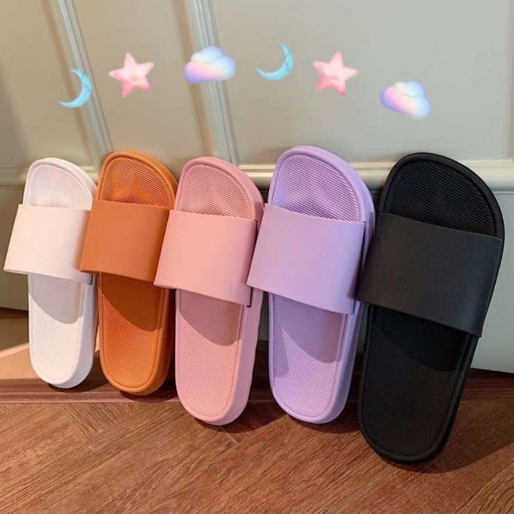 YS 1688 Thin Strip Comfy Rubber Slippers flats sandals for women ...