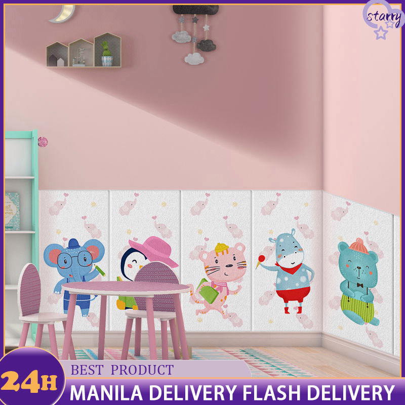 70*35cm 3D Wall Sticker Cartoon Wall Stickers Children's Room Wall ...