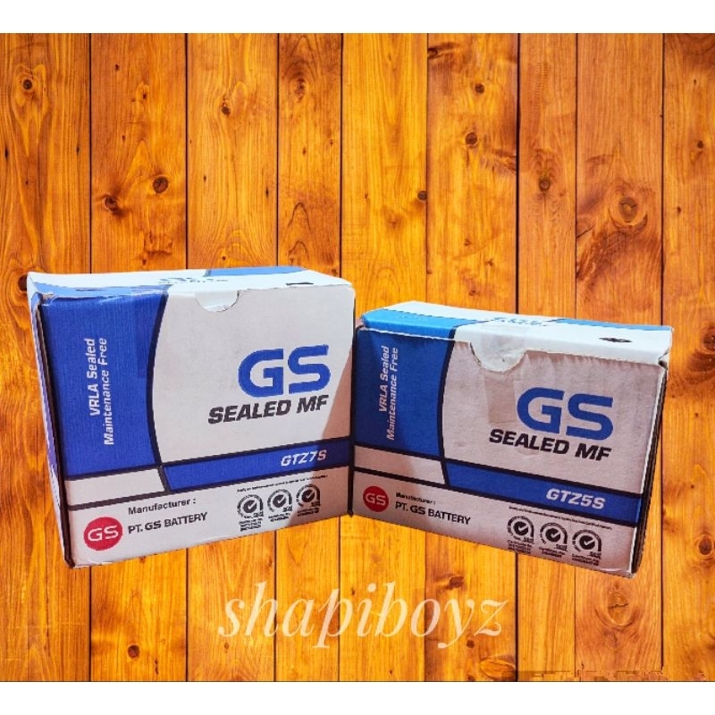 Gs (original) mf sealed battery 4L/5L/5L-3b/gtz7v-aerox | Shopee ...