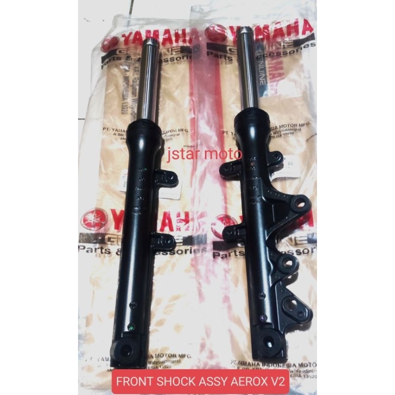 AEROX V2 FRONT SHOCK ASSY ( stock ) YAMAHA GENUINE (BBP) | Shopee ...
