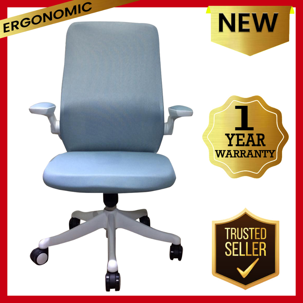 Korean X13 Mid Back All Mesh Chair | Shopee Philippines