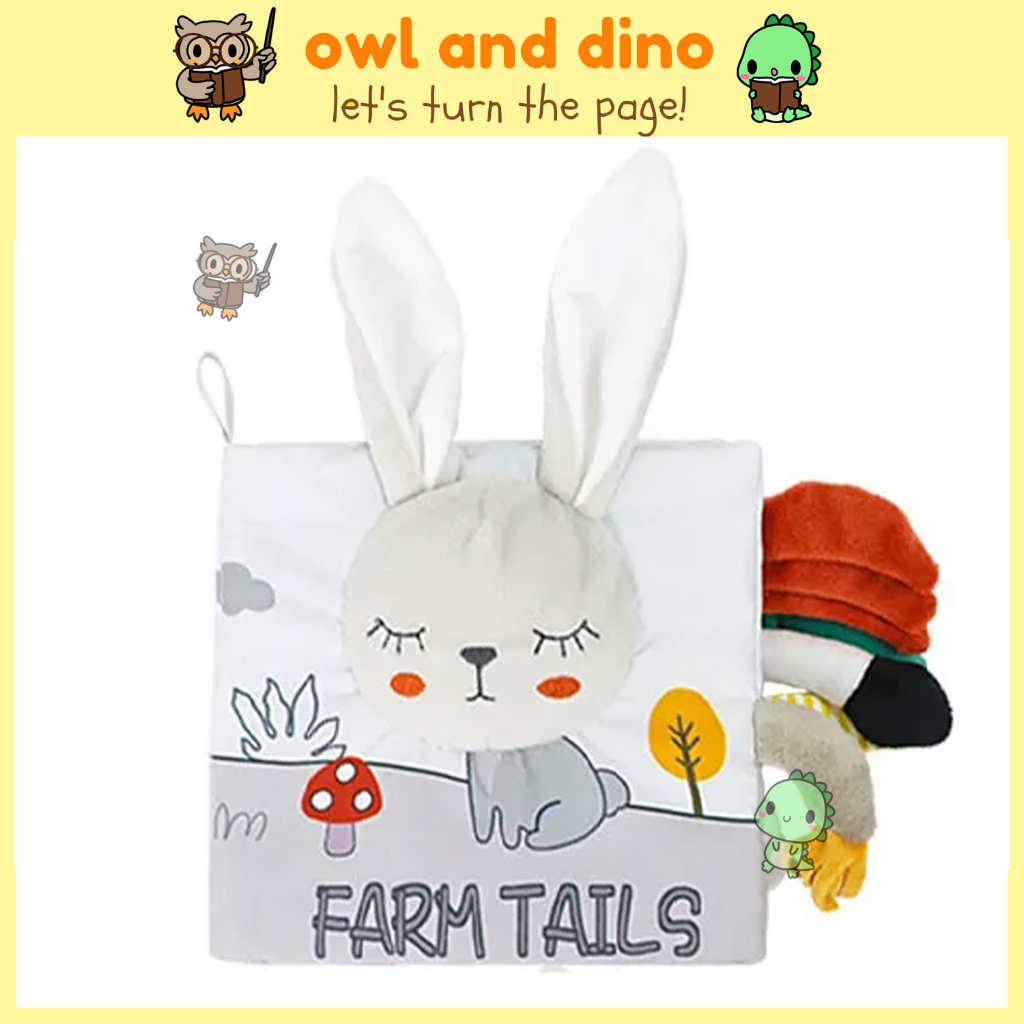 Farm Tails Cloth Book (Soft Cloth Book with Fun Textures and Sounds ...