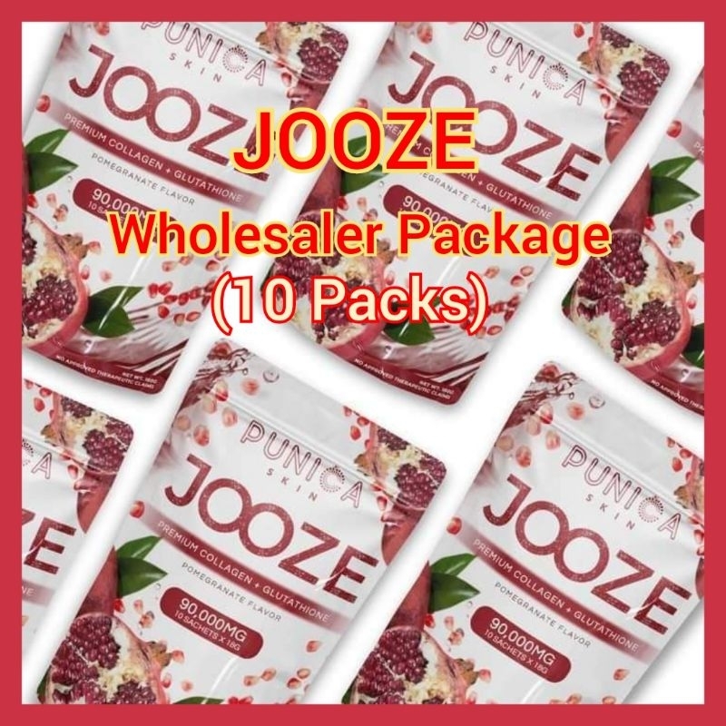 Jooze Premium Collagen + Glutathione (10 Pouches) by Punica Skin ...