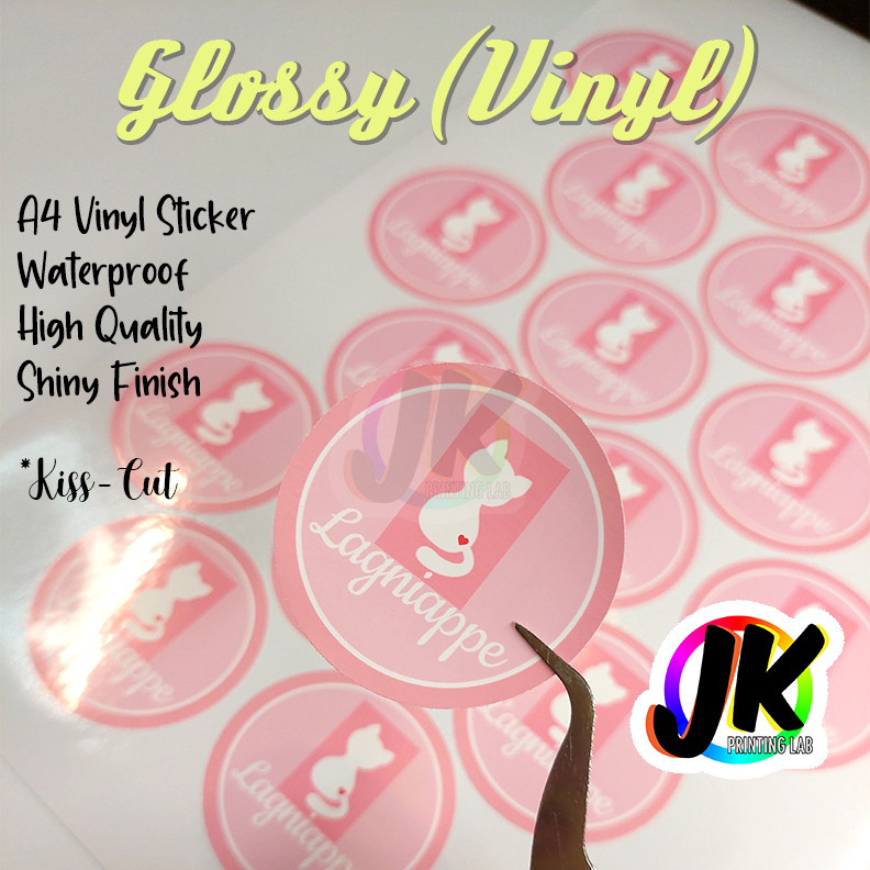 Custom Sticker Logos (per A4 sheet) | Shopee Philippines