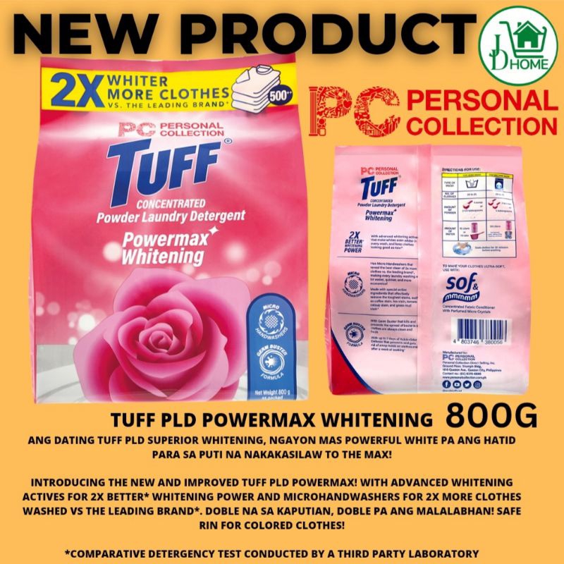 PERSONAL COLLECTION NEW TUFF PLD POWERMAX POWDER 2X BETTER WHITENING ...