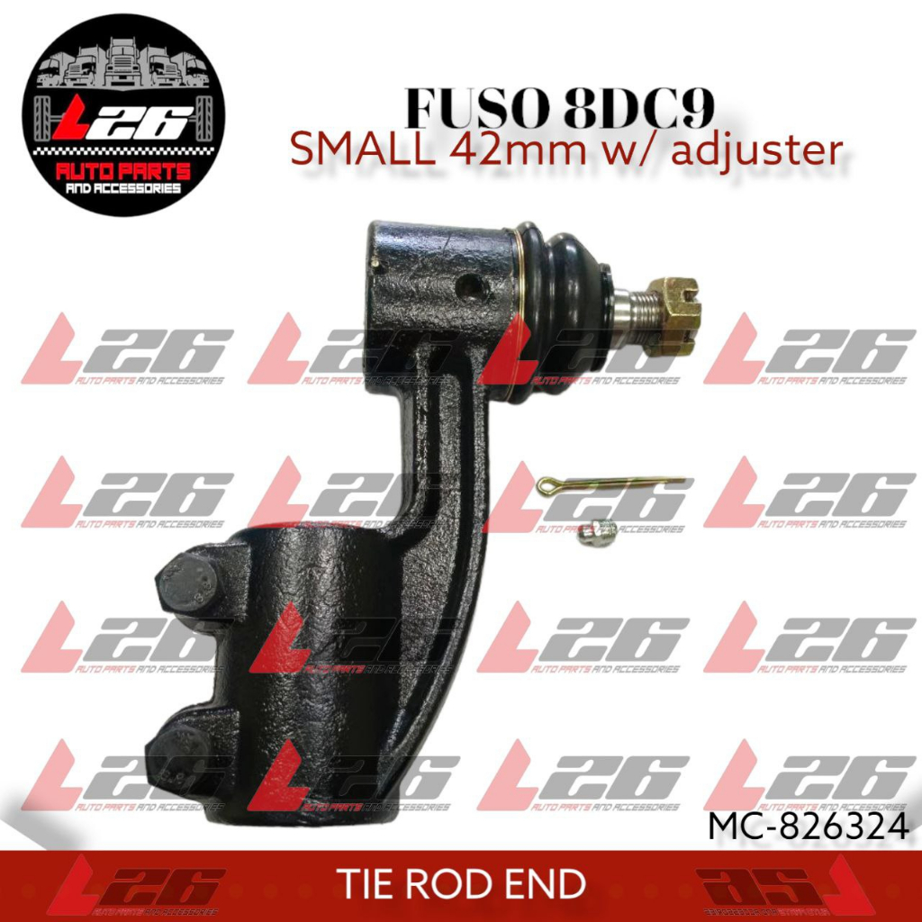 Fuso 8DC9 TIE ROD END w/ adjuster Small (42mm) MC-826324 LH | Shopee ...