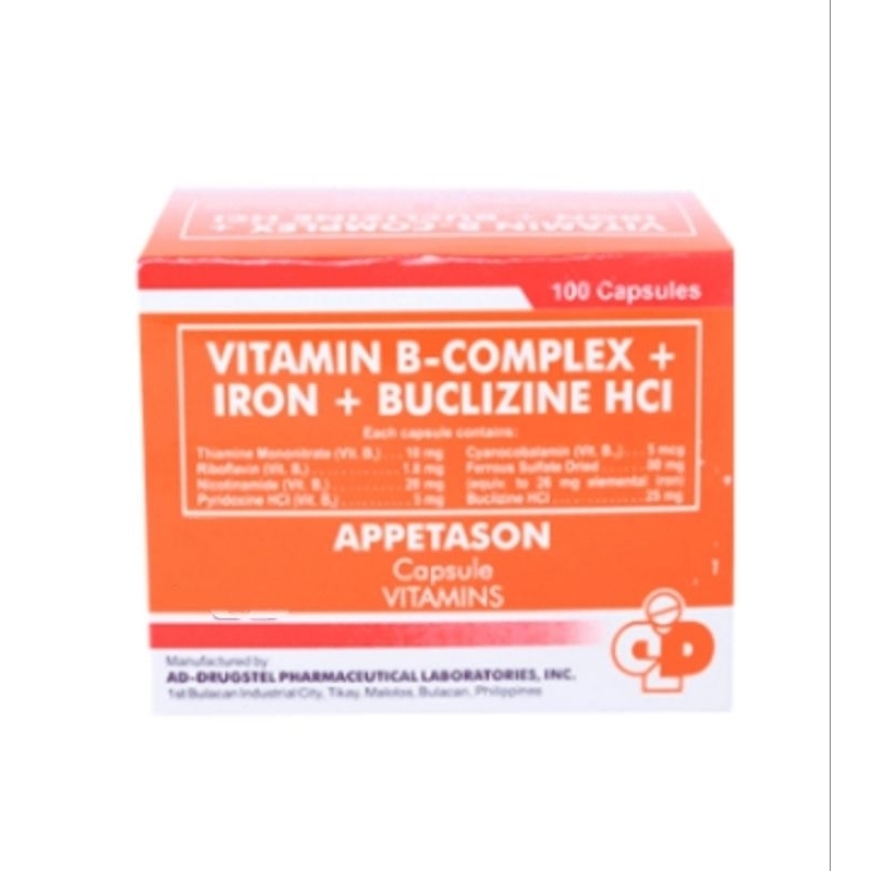 Appetite Stimulant Appetason 10 capsules | Shopee Philippines
