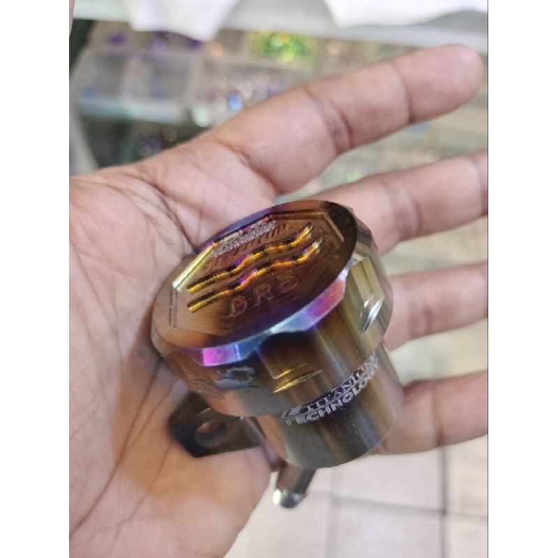 TITANIUM GR5 FLUID CONTAINER ( REAL BURN ) | Shopee Philippines
