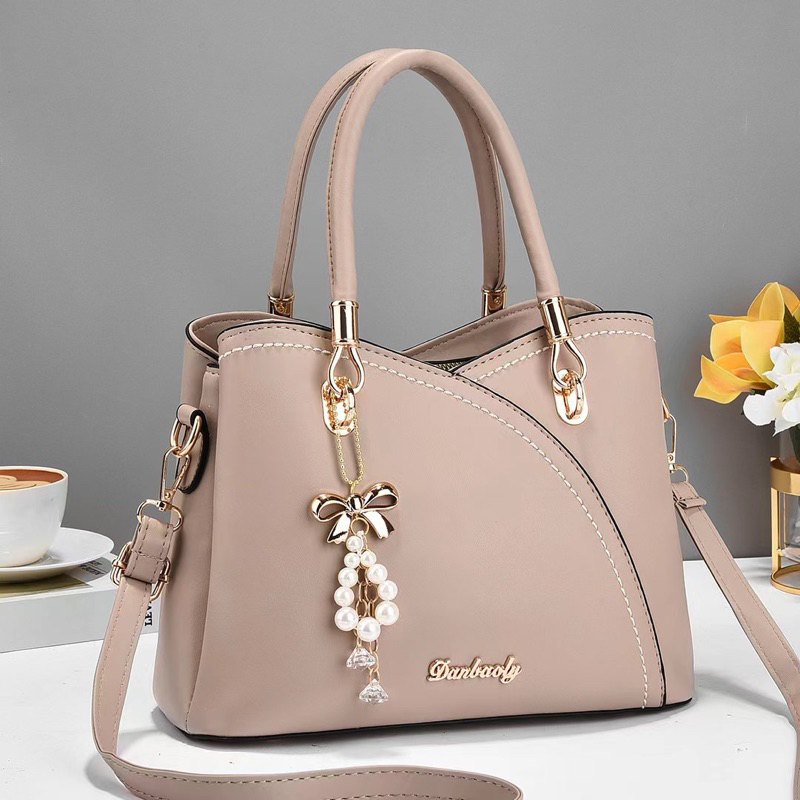 AW Korean Women Shoulder Bag Splicing Style Bag Fashion Love Tassel ...