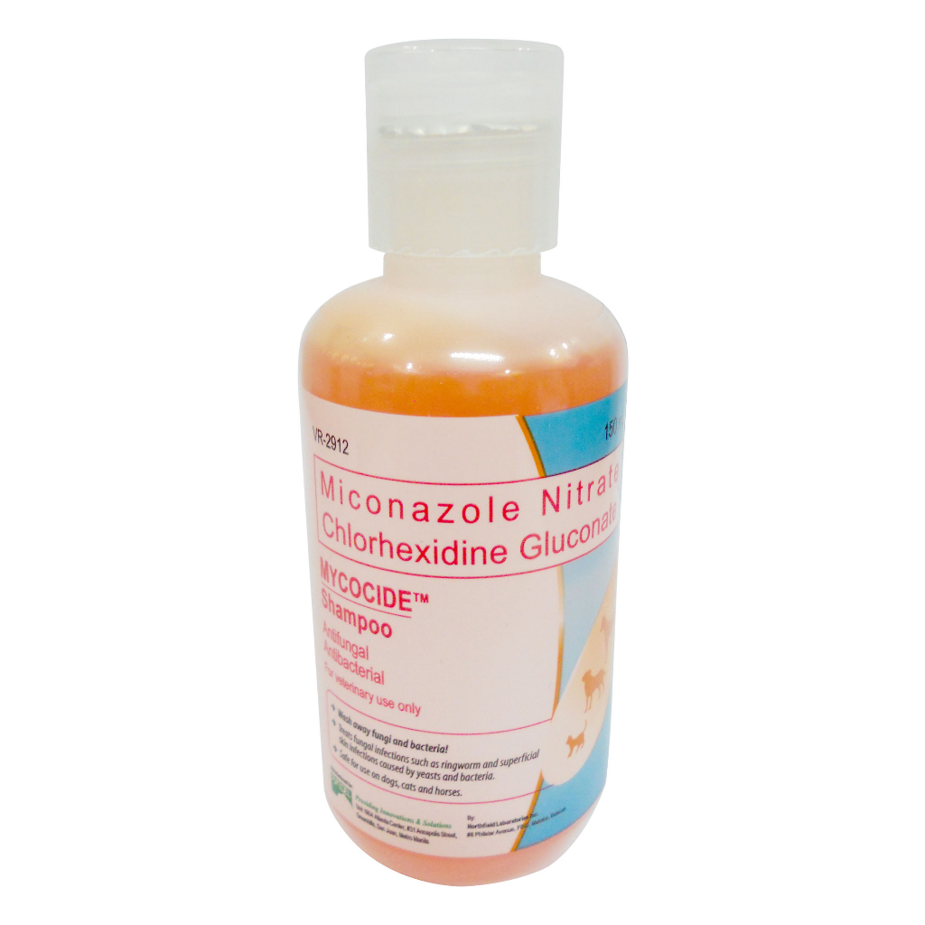 Mycocide Shampoo to Treat Fungi, Yeast and Ringworm on Skins of Dogs ...