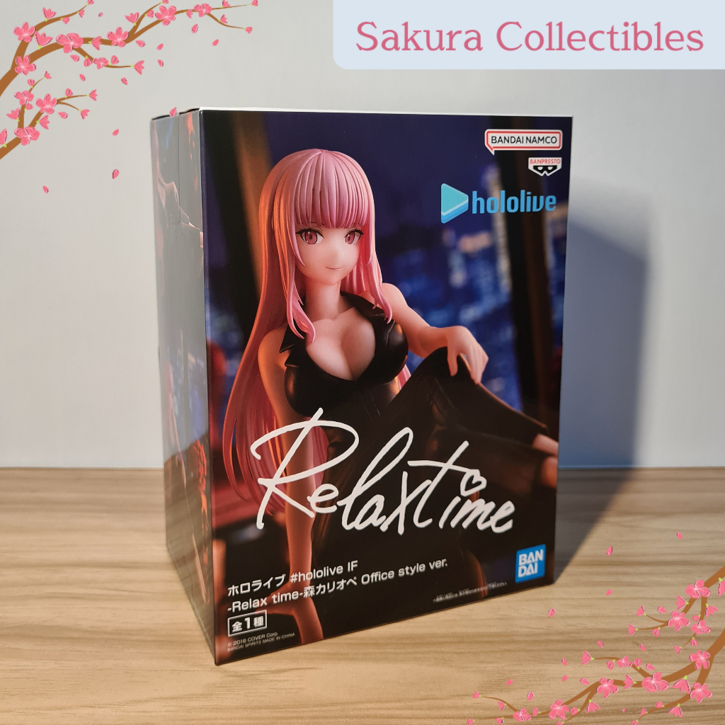 Banpresto Relax Time Mori Calliope: Office Style Ver. - Hololive | Shopee Philippines