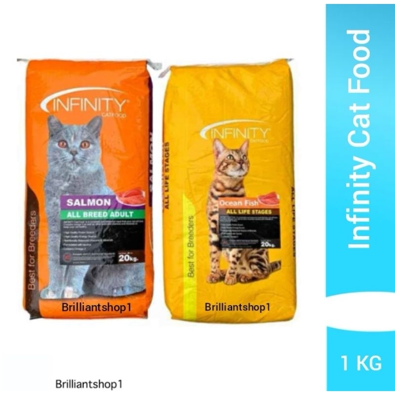 Infinity Cat Food 1Kg Repacked | Shopee Philippines