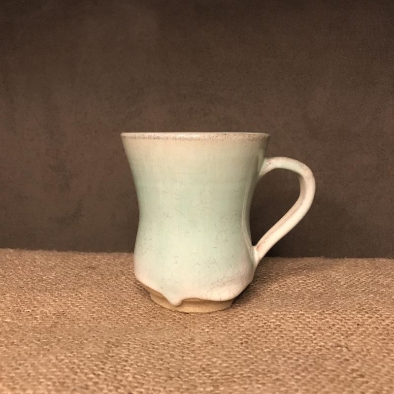 Thick Glazed Stoneware Mug (with crazing) | Shopee Philippines