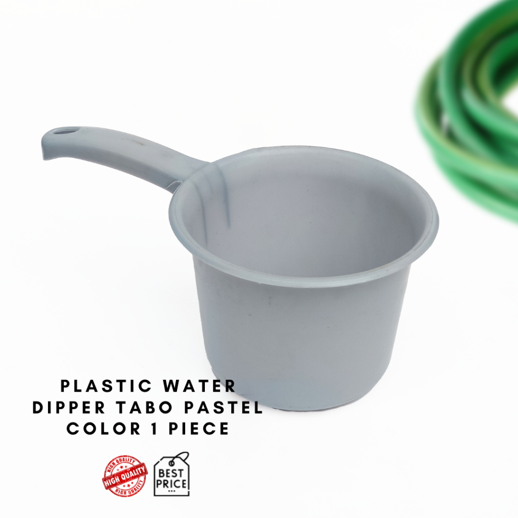 Plastic Water Dipper durable Tabo Pastel Color 1 Piece | Shopee Philippines