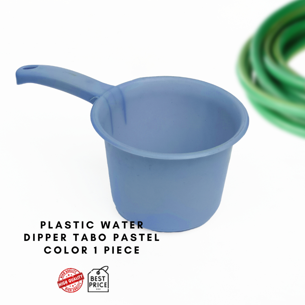 Plastic Water Dipper durable Tabo Pastel Color 1 Piece | Shopee Philippines