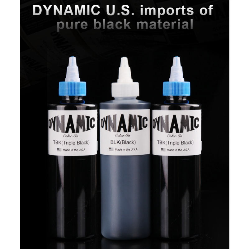 DYNAMIC 250ml Tattoo Ink Professional Pigment for Tattoo Artist ...