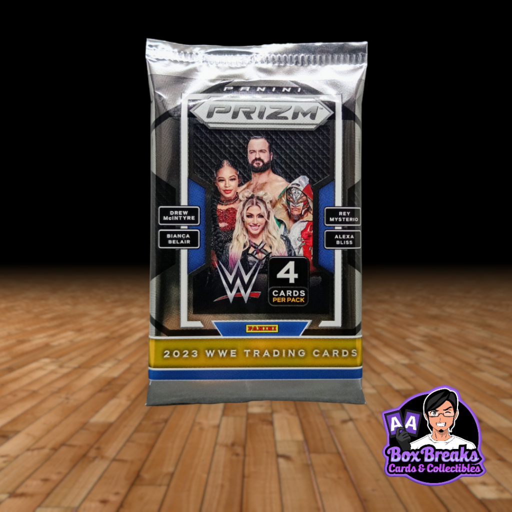 2023 Panini Prizm WWE Blaster Pack Wrestling Trading Cards (4 Cards ...