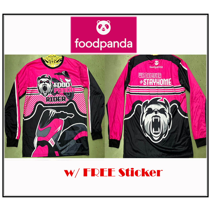 Food Panda Rider Riders T-Shirts Shirt Tshirt Full Sublimation Dri-Fit ...