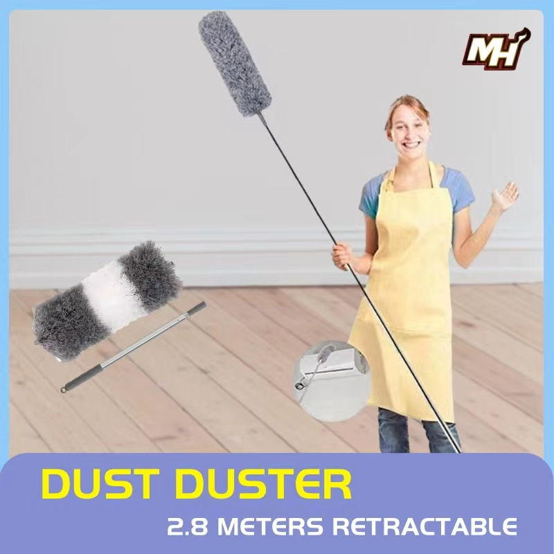 280CM Microfiber Telescoping Duster Brush Extendable Hand Dust Cleaner ...