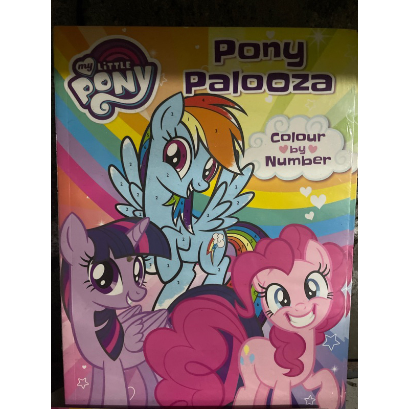 My Little Pony colour by numbers | Shopee Philippines
