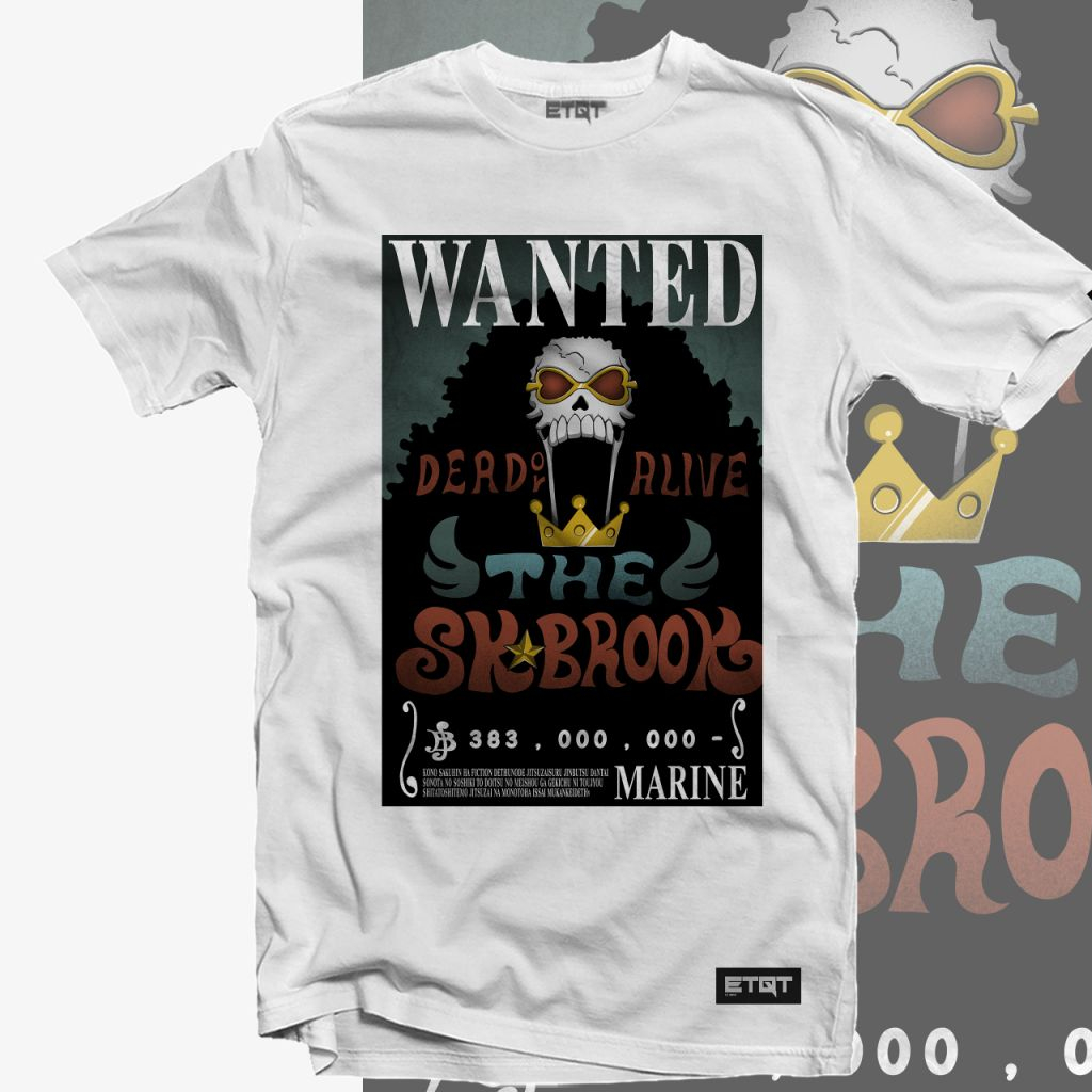 Goofee - One Piece - Wanted Poster - Brook | Shopee Philippines