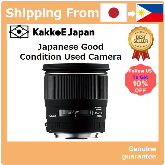 [Japan Used Lense] SIGMA Single Focal Length Wide Angle Lens 28mm F1.8 ...