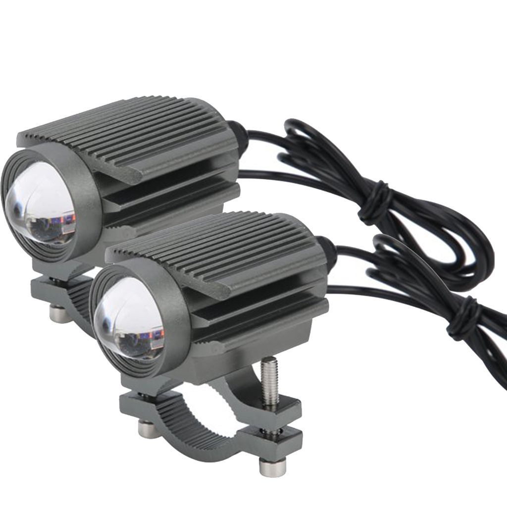 Motorcycle Work Light External Spotlight Auxiliary Lamp Waterproof for ...