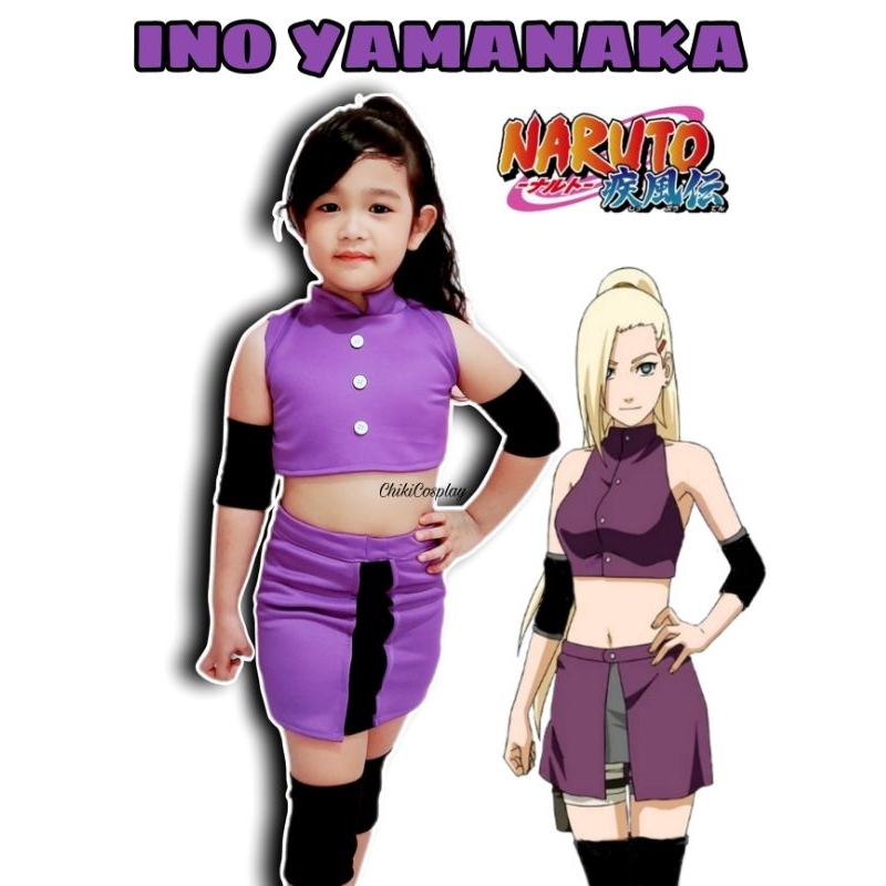 NARUTO INO COSTUME COSPLAY FOR KIDS | Shopee Philippines