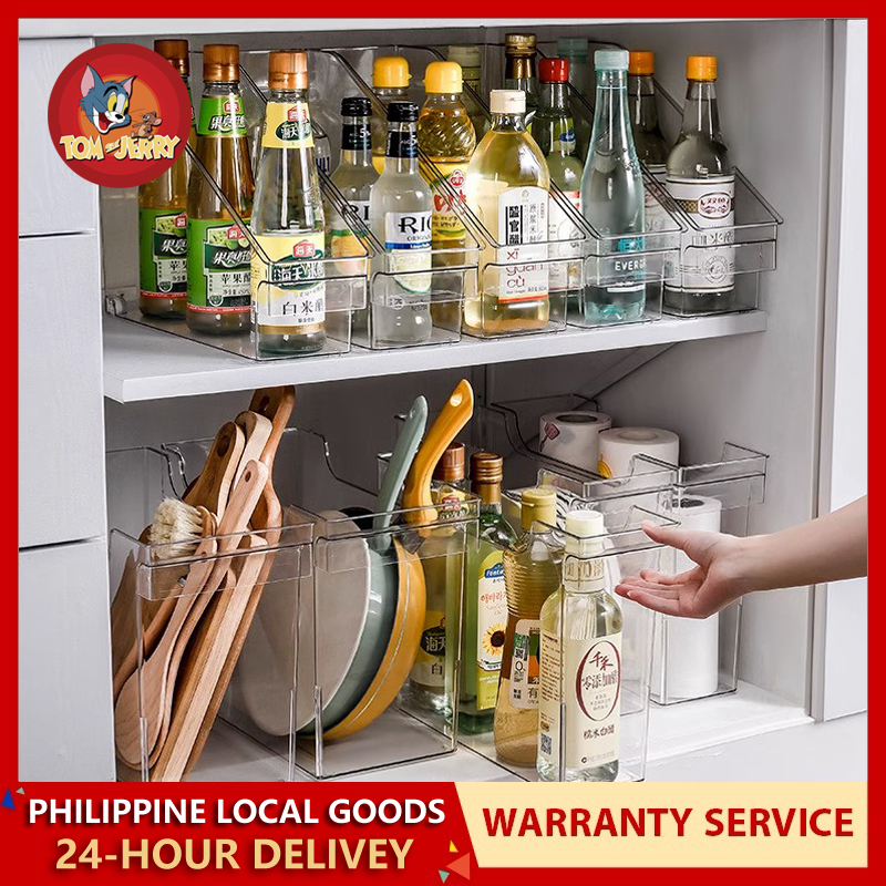 Kitchen Pot Storage With Wheels Pot Cover Storage Rack Shelf Plastic ...