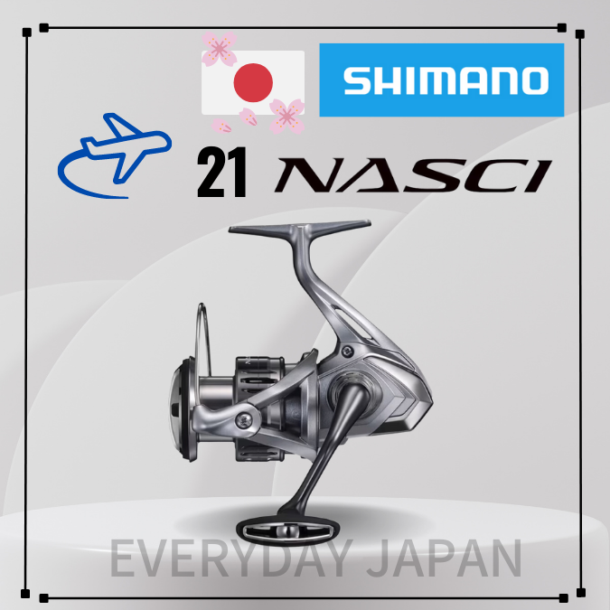 SHIMANO 21 NASCI Spinning Reel 500/1000/C2000SHG/C3000HG/C5000XG[From JAPAN] | Shopee Philippines