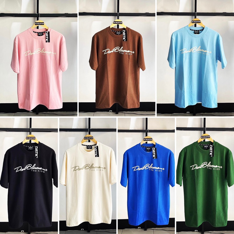 (On-hand) DBTK “Cursive Tee” Oversized fit w/Free Sticker | Shopee Philippines