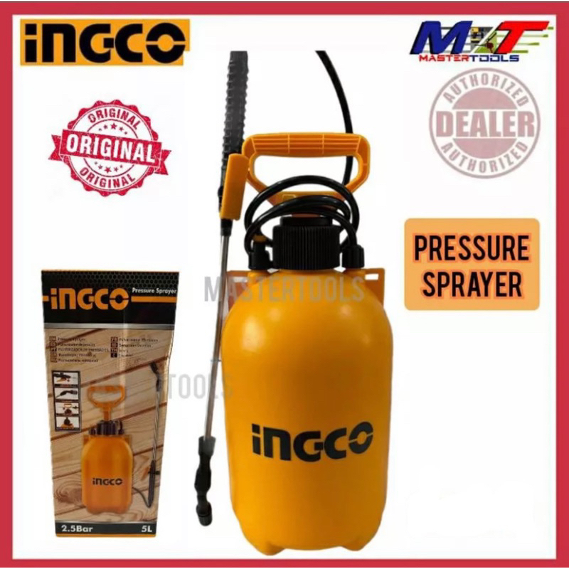 Ingco Pressure Pump Sprayer Model no: HSPP30502 | Shopee Philippines