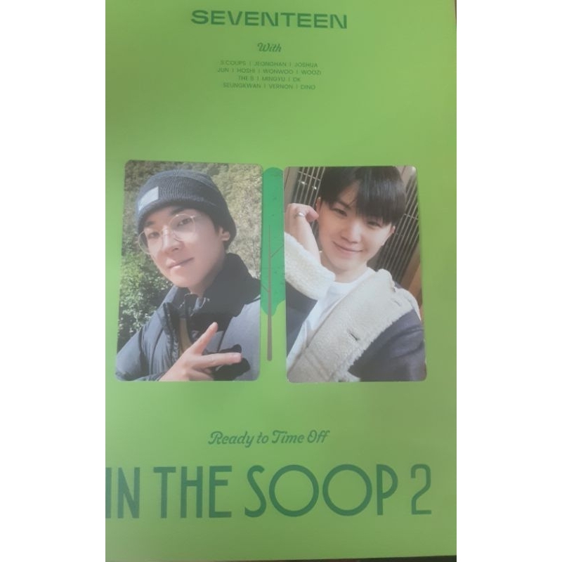 SEVENTEEN IN THE SOOP2 MAKING PHOTOBOOK PC WONWOO+WOOZI | Shopee Philippines