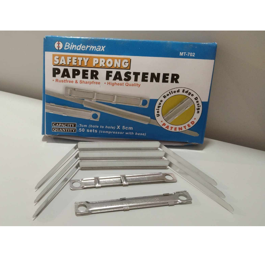 BINDERMAX Steel Paper Fastener | Shopee Philippines