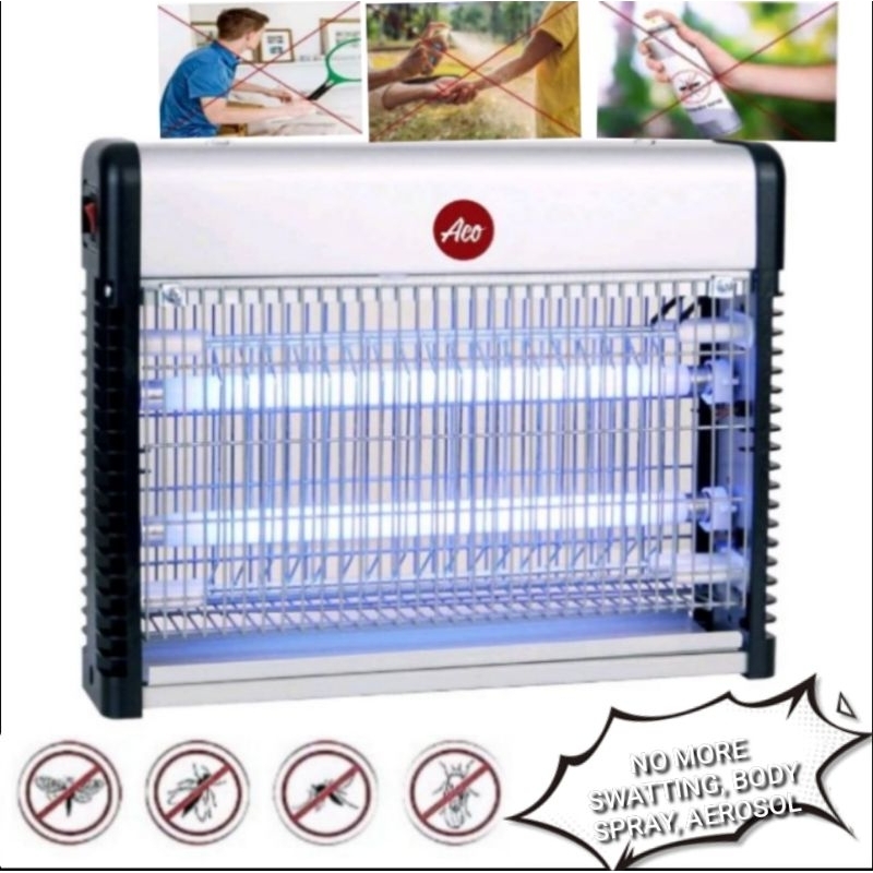 ACO HANGING ELECTRIC INSECT MOSQUITO KILLER LAMP UV LIGHT BULB PAMPATAY ...