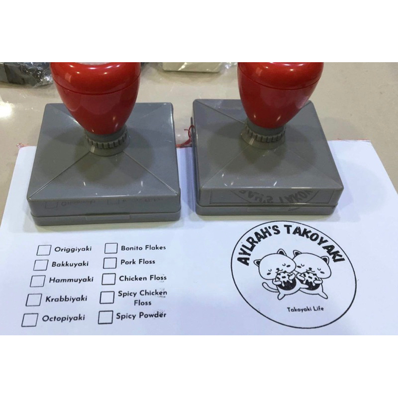 WATERPROOF LOGO STAMP PERSONALIZED | Shopee Philippines