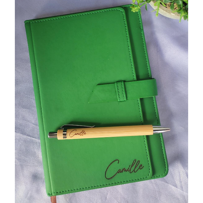 Personalized Generic Planner with free pen (free engraving) | Shopee ...