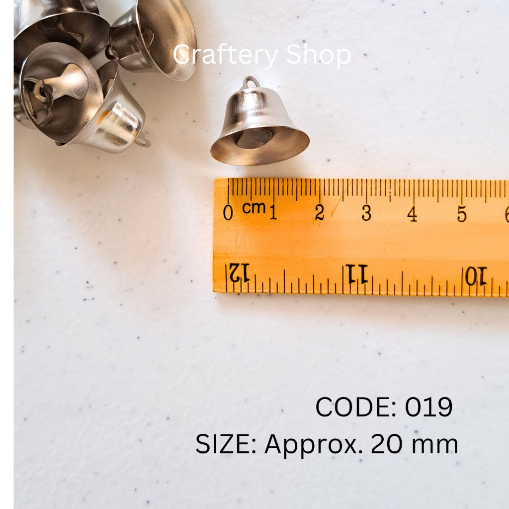 Metal Jingle Bells 10pcs or 30pcs per pack | Shopee Philippines