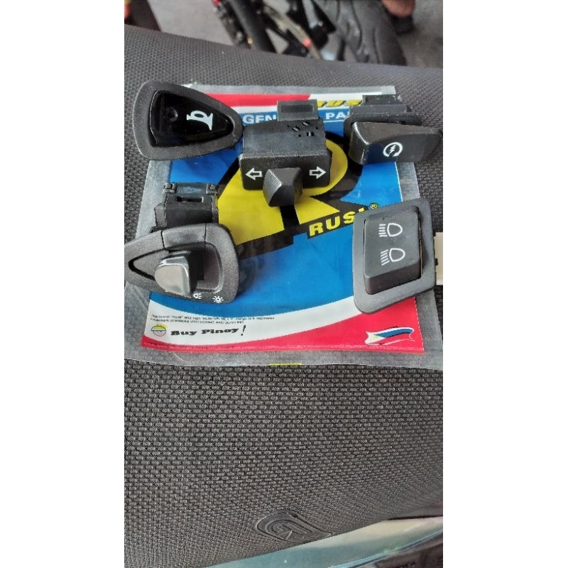 rusi sc125 gala 1set switches. | Shopee Philippines