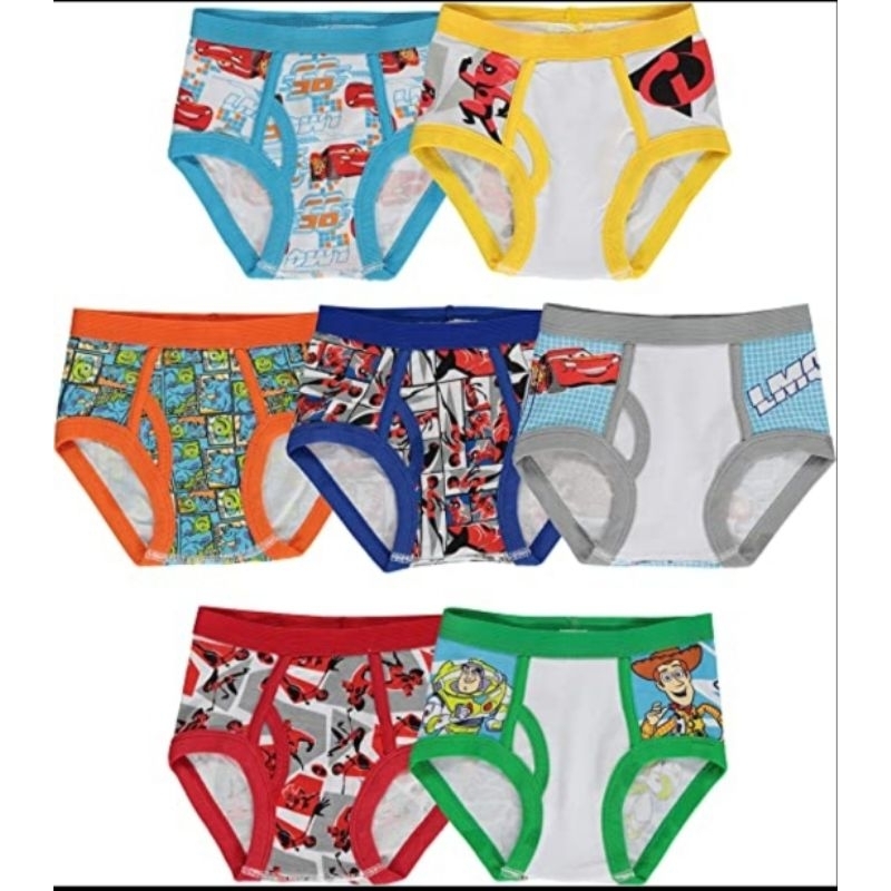 High quality Branded Kids Character Underwear Boy Brief | Shopee ...