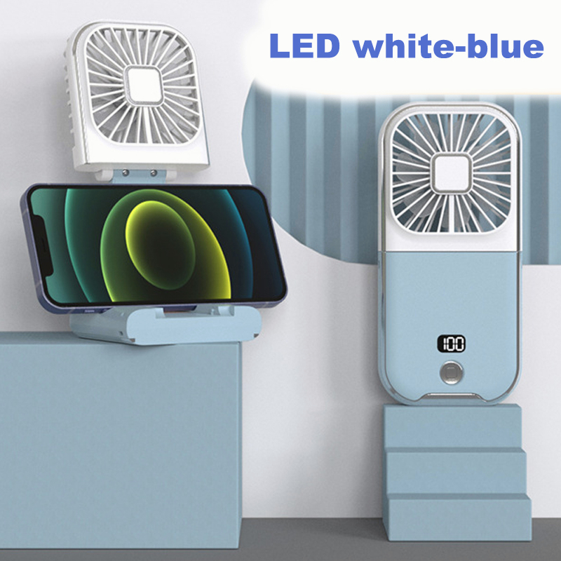 Mini Fan Phone Holder 5000Mah Usb PowerBank 3 In 1 Portable Mini Fan ...