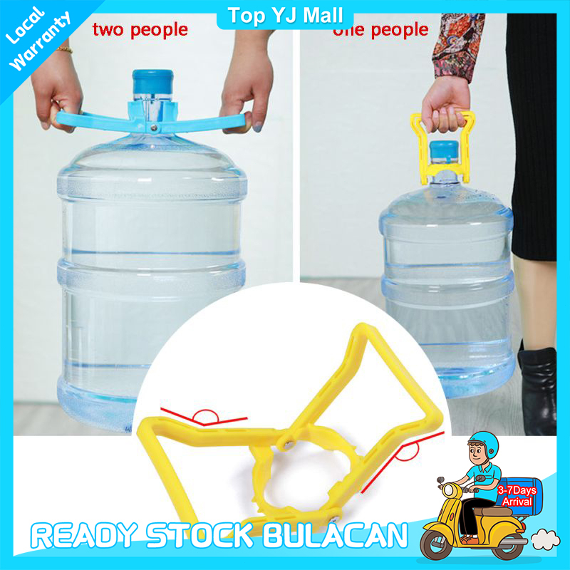 Round Gallon Water Container Lifter Holder Folding Lifter Bucket Handle ...