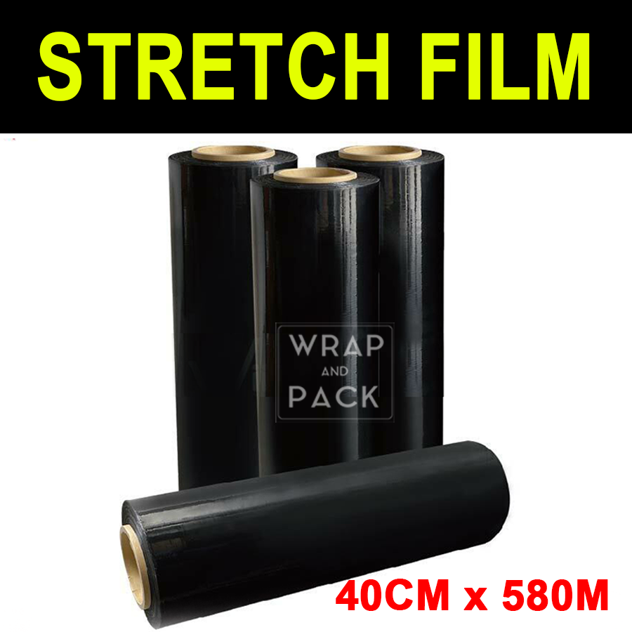 50 CM x 398 M | 40 CM x 580 Meters STRETCH FILM WRAP PACKAGING ...