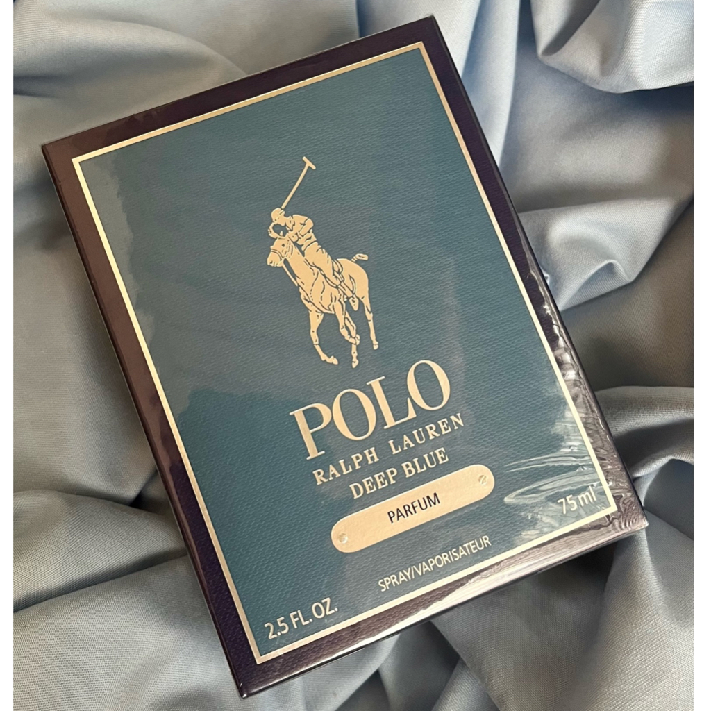 Ralph Lauren Polo Deep Blue 75ml EDP Spray Perfume for Men | Shopee ...